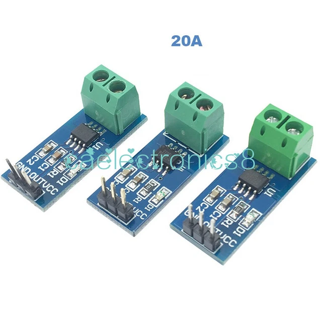 NEW DESIGN ACS712T 20A range Current Sensor Module ACS712 Module For ...