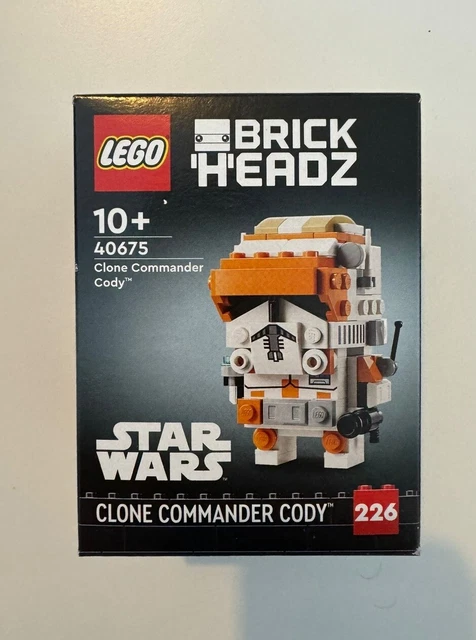 LEGO 40675 STAR Wars Clone Commander Cody Brickheadz neuf. EUR 19,96 ...