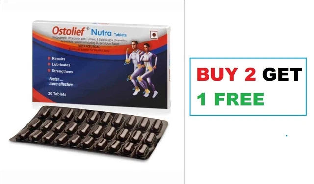 COMPRIMÉS CHARAK OSTOLIEF Nutra - pack de 30 comprimés ACHETEZ 2 ...