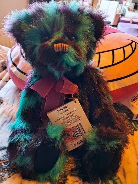 CHARLIE BEARS, SMUDGE. Complete With Tag And Bow. 2015 Collection £41. ...