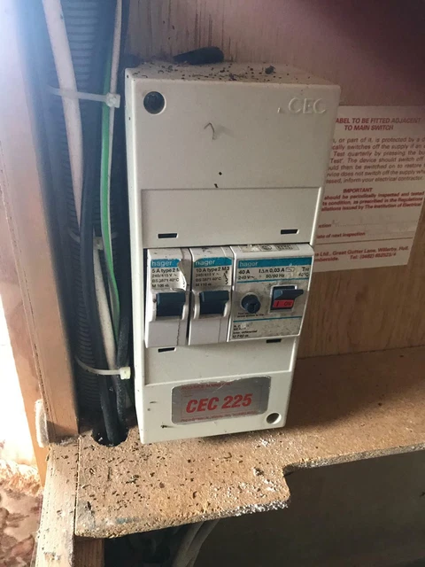 CARAVAN MOTORHOME CAMPERVAN consumer unit Fuse Box Mains 240v Rcd Mcb £ ...