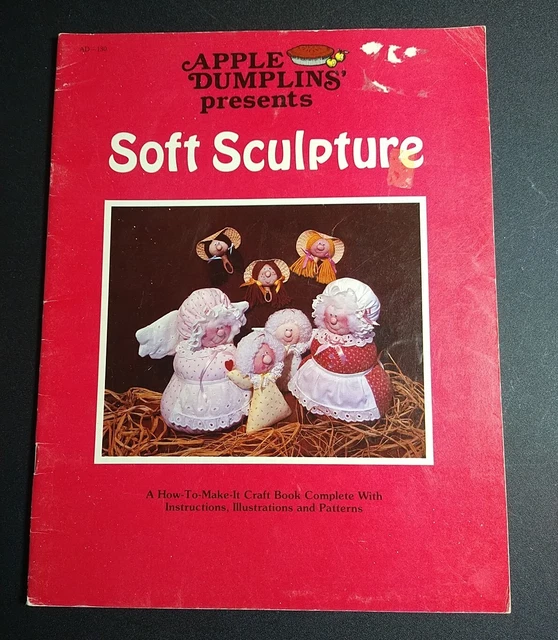 APPLE DUMPLINS BOOK Soft Sculpture instructions patterns How-To-Make-It ...