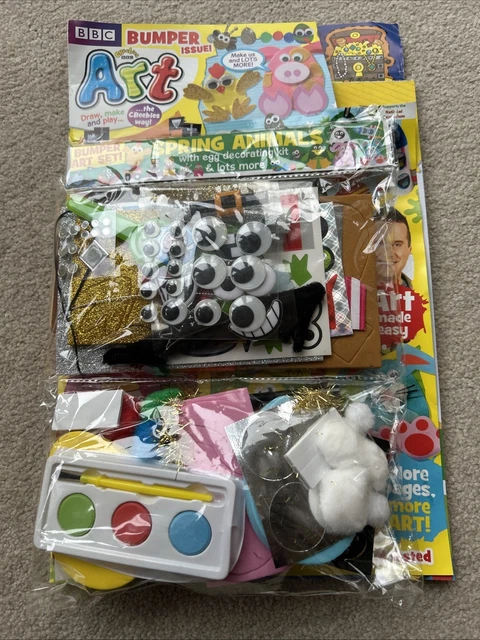 CBEEBIES ART MAGAZINE Spring Animals Edition Ideal Easter Crafts £5.92 ...
