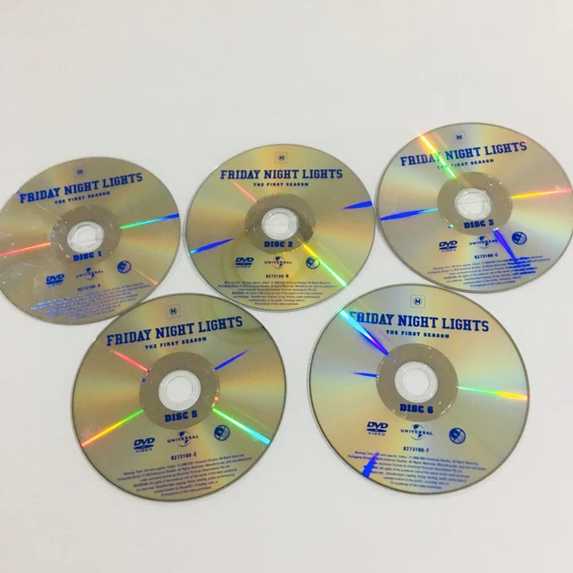 FRIDAY NIGHT LIGHTS : Season 1 DVD, 2006 Missing Disc 4 Region 2 4 5 $7 ...