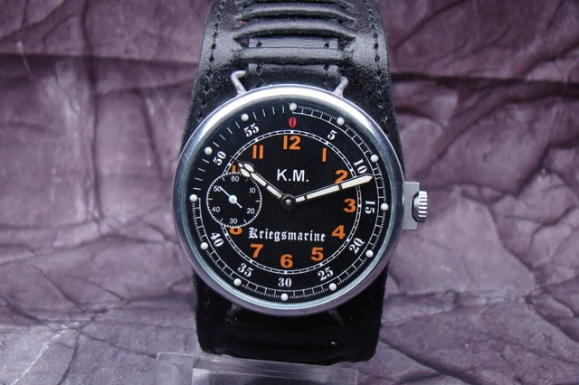 GERMAN NAVY FLEET KM KRIEGSMARINE U-BOOT BOAT MILITARY WATCH ww2 type ...