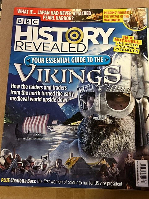 BBC HISTORY REVEALED MAGAZINE November 2020 Vikings Pearl Barbour ...