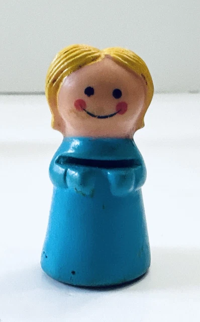 VINTAGE LITTLE PEOPLE Kentucky Fried Chicken KFC Finger Puppet Girl ...