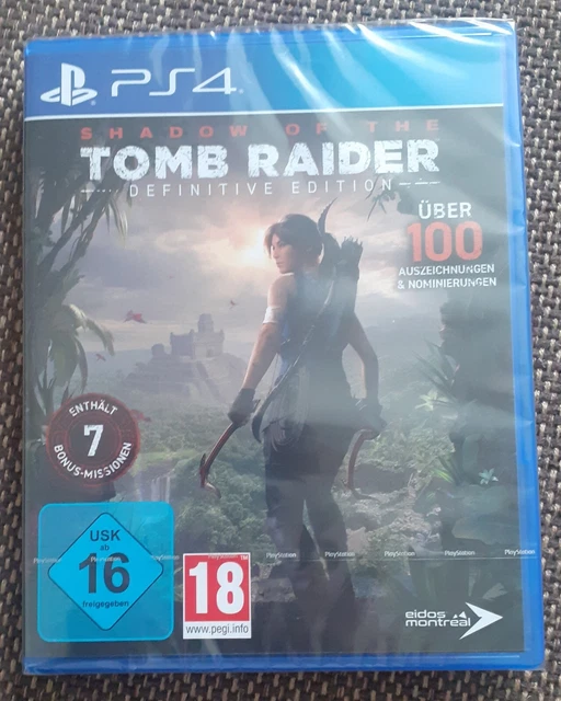 SHADOW OF THE Tomb Raider Definitive Edition - für Sony PS4, Playstation 4 NEU! EUR 10,50 ...