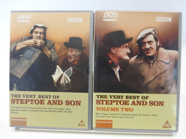 THE VERY BEST Of Steptoe & Son Volume 1 & 2 DVD. £4.95 - PicClick UK