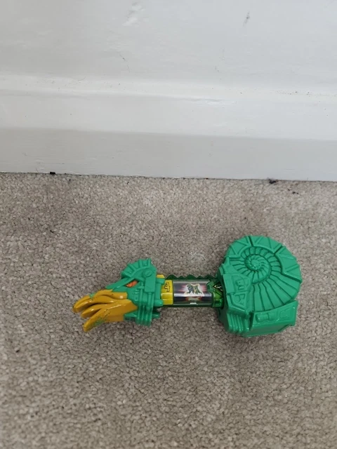 POWER RANGERS DINO Charge Velociraptor No.4 Energem Charger Ammonite ...