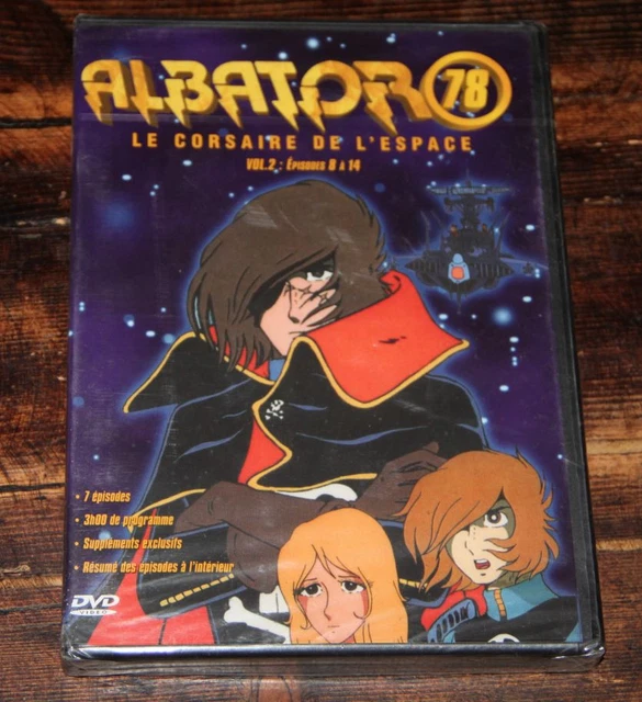 DVD NEUF DESSIN animé Toei Albator 78 Volume 2 7 épisodes 8 à 14 NEUF ...