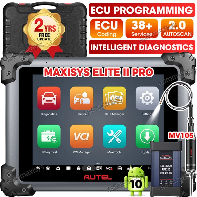 AUTEL MAXISYS ELITE II Pro ULTRA Car Diagnostic Scanner Programming Key ...