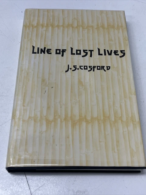 VINTAGE BOOK LINE Of Lost Lives J Cosford Signed Prisoner Japanese Ww2 ...
