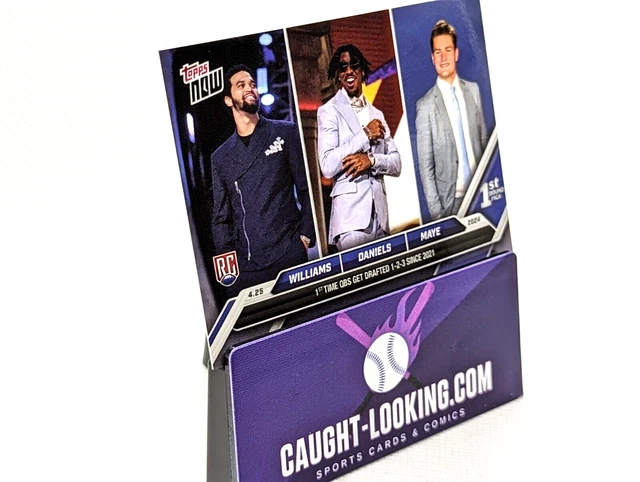 CARTA CALEB WILLIAMS/JAYDEN Daniels/Drake Maye - 2024 TOPPS NOW D-TRIP EUR 10,05 - PicClick IT