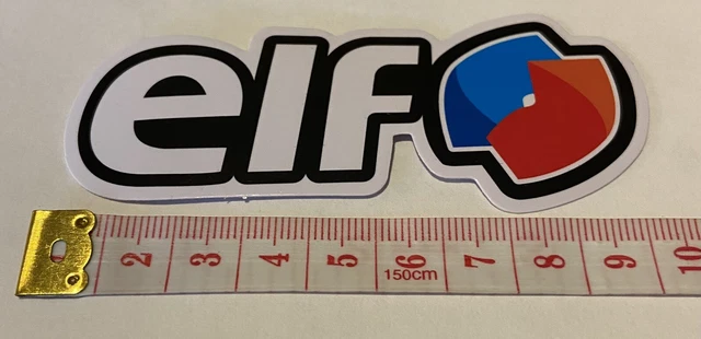 ELF OIL FUELS Race Helmet Van Toolbox Decal Sticker Logo Transfer Fast ...