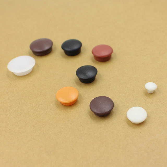 PLASTIC HOLE PLUGS Decorative Blanking Bungs Finishing Cover End Caps ...