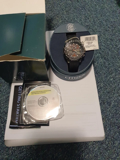 CITIZEN (CITIZEN ECO Drive Skyhawk A-T Flight Chrono) £450.00 - PicClick UK