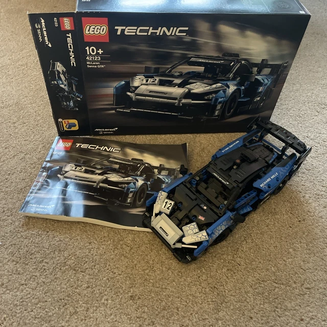 LEGO TECHNIC 42123 McLaren Senna GTR boxed with instructions. £20.00 ...