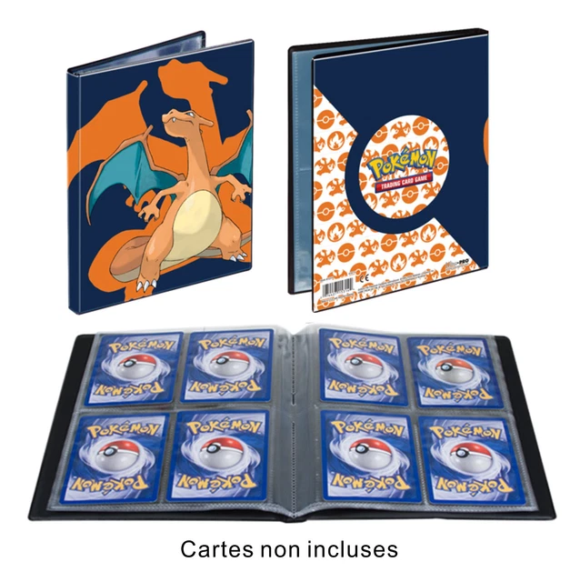 ULTRA-PRO CLASSEUR ALBUM Pokemon Dracaufeu Format A5 capacité 80 cartes ...