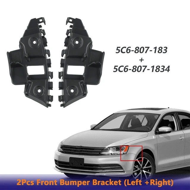 CAR LEFT RIGHT Front Bumper Retainer Brackets for MK6 5C6807183 ...