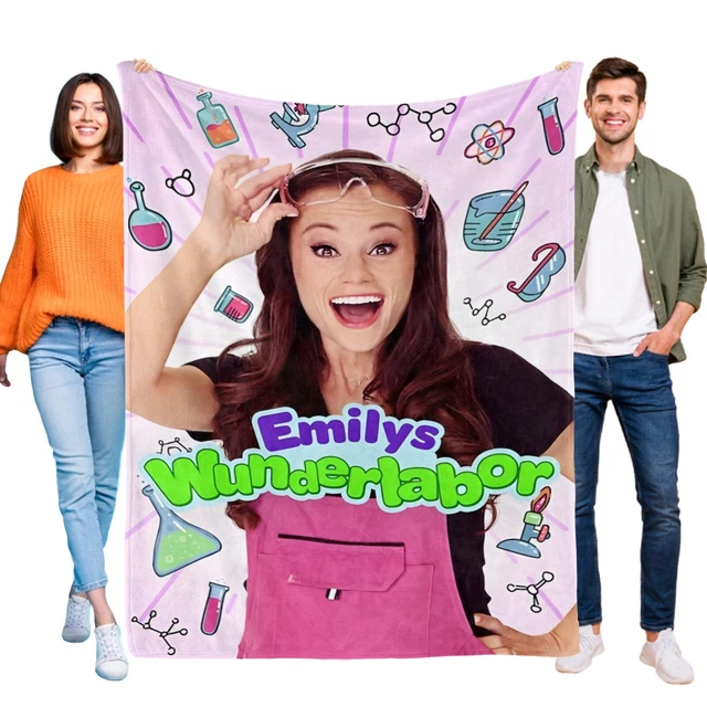EMILY'S WONDER LAB Throw Blanket for Kids Boys Girls All Season Soft ...