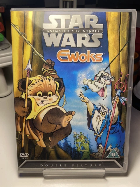 STAR WARS ANIMATED Adventures: Ewoks (DVD, 1985) Jim Henshaw | James ...