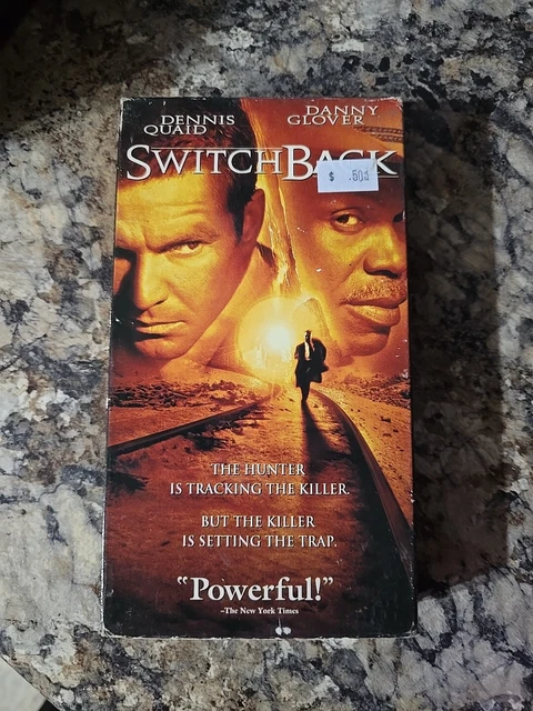 &SWITCHBACK& (VHS, 1998) Starring Dennis Quaid & Danny Glover $23.95 ...