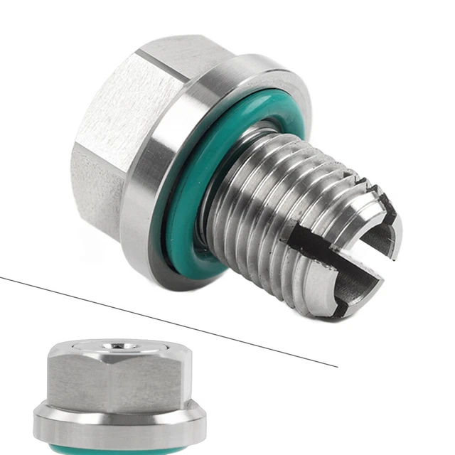 1/2&X20 OIL DRAIN Plug Self-tapping Piggyback Stainless Steel Repair ...