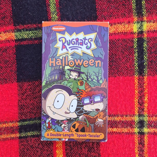 NICKELODEON RUGRATS HALLOWEEN VHS Tape Video Cassette Nick Jr 2002 ...