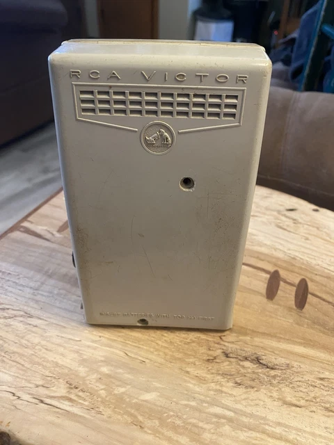 VINTAGE RCA VICTOR AM Radio 📻 RADIO DOES NOT WORK $13.90 - PicClick CA