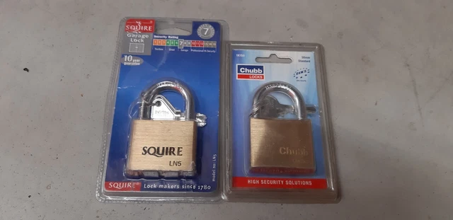 LOT DE CADENAS serie Chubb et Squire LN5 dans emballage tout neuf! EUR ...
