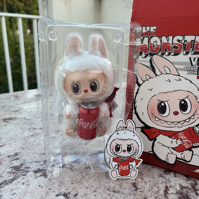 ORIGINAL LABUBU POPMART x The Monsters Vinyl Face x Coca Cola EUR 43,29 ...