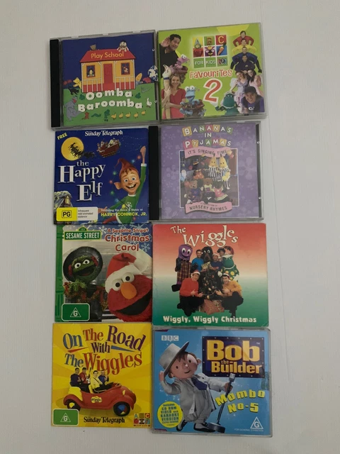 KIDS CDS SET The wiggles, Bananas in pyjamas ,bob the builder. $50.00 ...
