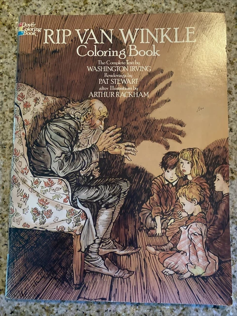 VINTAGE RIP VAN Winkle Coloring Book (Dover Classic Stories Coloring ...