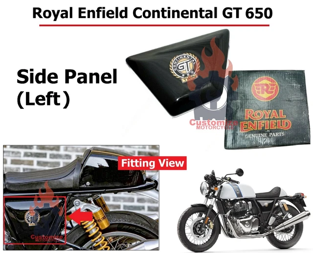 ROYAL ENFIELD& CONTINENTAL Gt 650 Panel Lateral para Izquierdo Lateral ...