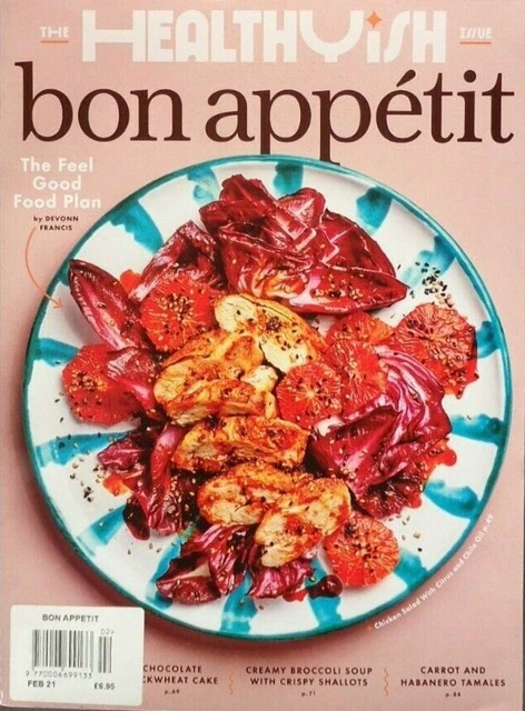 BON APPÉTIT NO. 2/February 2021. The Healthyish Issue. Feel Good Food ...