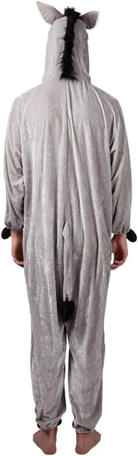 DONKEY PLUSH JUMPSUIT Costume Animal Party Fancy Dress 180 cm £55.97 ...