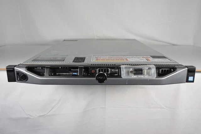 DELL POWEREDGE R630 Server 2xE5-2680 V4 2.40GHz 28C 256GB 3x3.84TB NVME ...