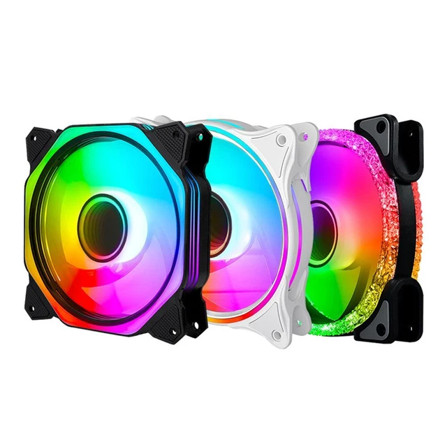 VENTILADOR COOLER 3 PIN Computer Case Fan Chassis Fan Cooling Fans ...