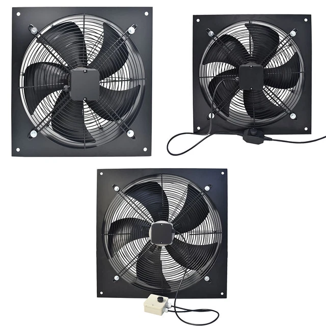 200MM-600MM INDUSTRIAL EXTRACTOR Axial Exhaust Ventilation Commercial ...