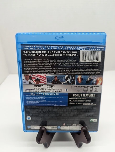 BATTLESHIP BLU-RAY DVD Combo Alexander Skarsgard $8.00 - PicClick CA