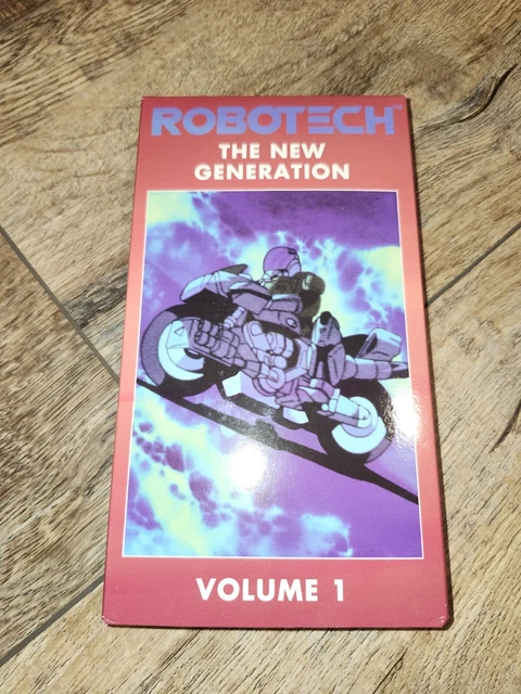 ROBOTECH THE NEW Generation Volume 1 VHS Tape Anime Movie 1985 80s ...