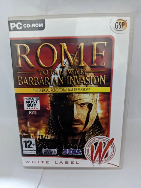 ROME TOTAL WAR Barbarian invasion, expansion - PC CD-ROM Game £3.89 ...