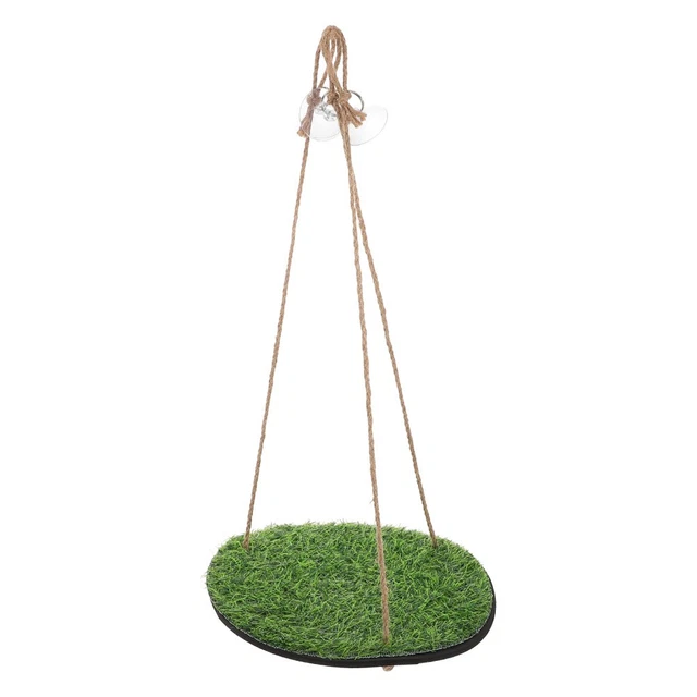 BIRD ACCESSORIES GECKO Hammock Birds Perch Platform Bearded Dragon Tank ...