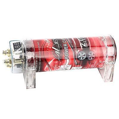 CAR POWER CAPACITOR 2F Amplifier Voltage Regulator Indicator £39.62 ...