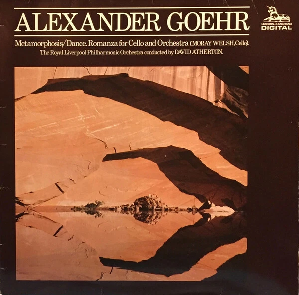 ALEXANDER GOEHR - Moray Welsh, Royal Liverpool Philharmonic Orchestra ...