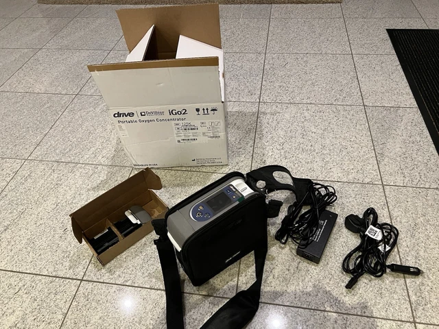 DEVILBISS IGO2 DRIVE iGo-2 Mobiler Sauerstoffkonzentrator mit ...