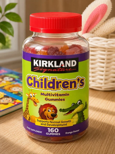 KIRKLAND SIGNATURE CHILDREN'S Kids Multi Vitamin Bear Shaped Pack 1x ...