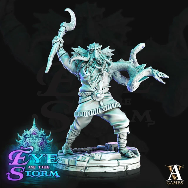 KRAKEN ACOLYTE GREEK Mythology DEEP DENIZEN Flayer Dungeons and Dragons ...