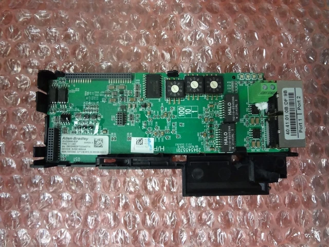 ALLEN-BRADLEY 25-COMM-E2P DUAL Port Ethernet/IP Communication Adaptor ...